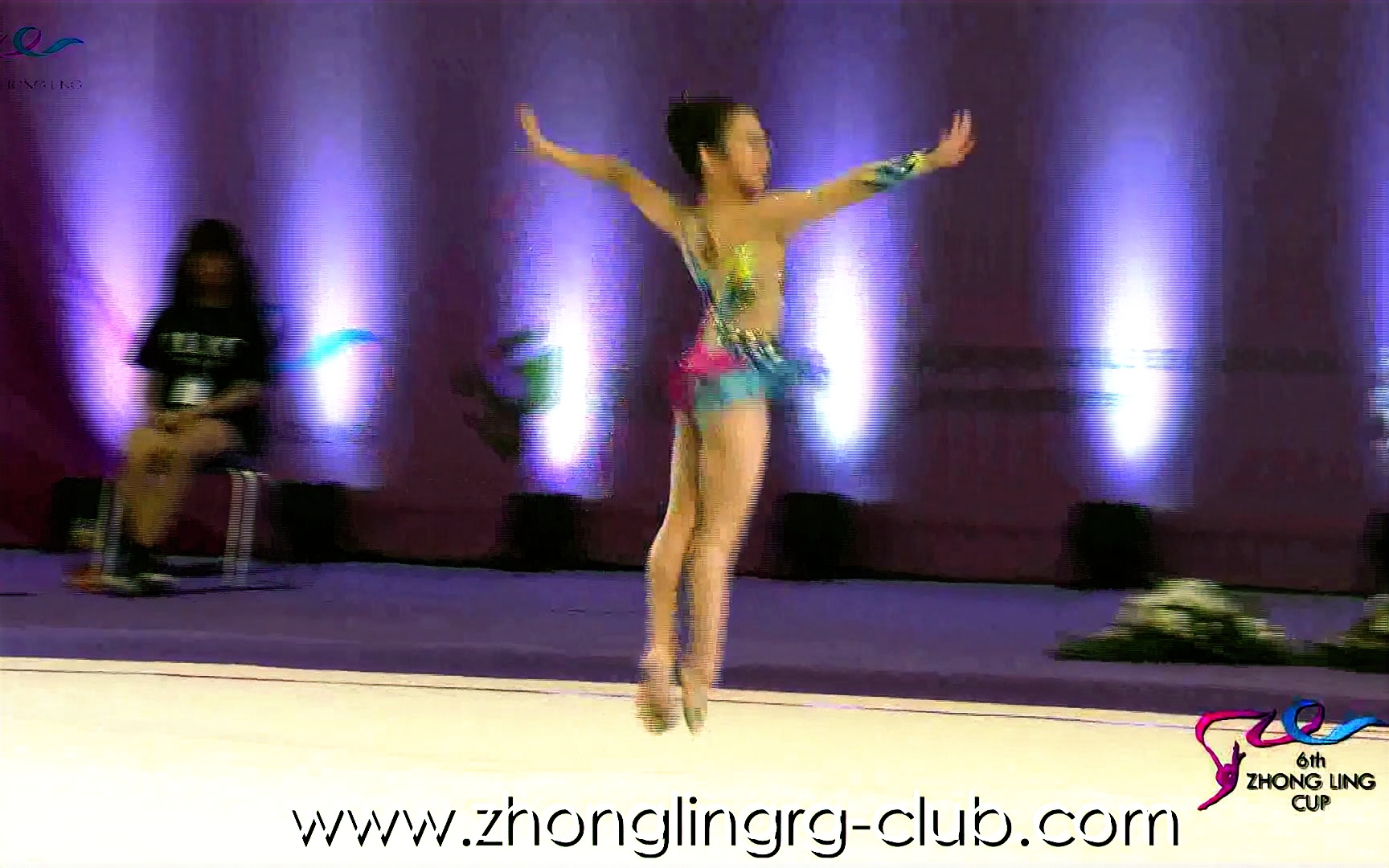 第六届“钟玲杯”比赛-childA组Elizabeth Ong - Blanka Panova Academy Singapore 徒手_哔哩 ...
