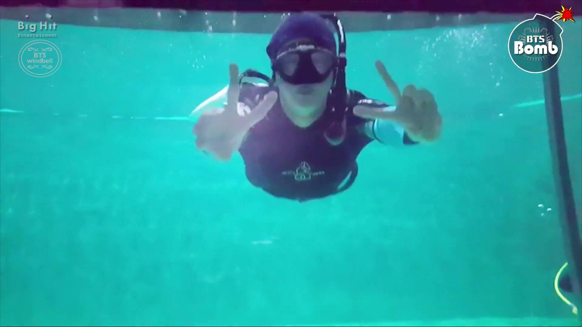 【windbell 中字】[BANGTAN BOMB] Jin's 'Skin diving' Training for 丛林的法则_哔哩哔哩 ...
