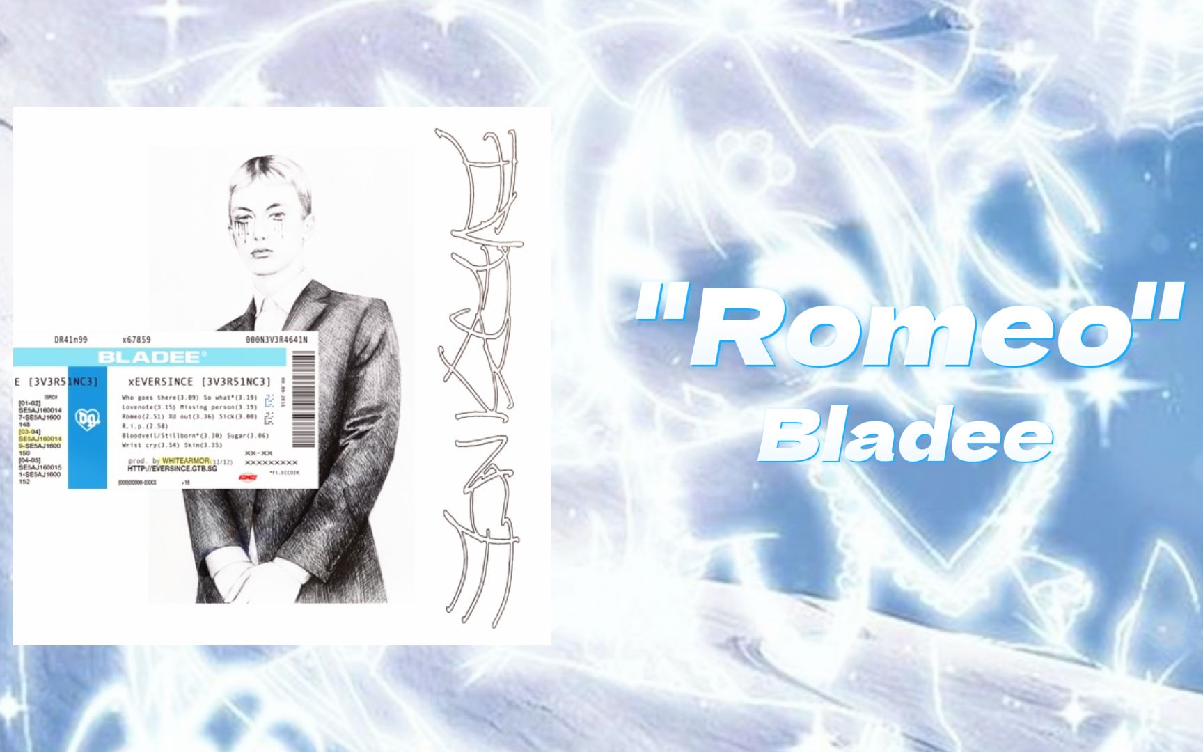 【中字】"我冰封我的心，也冰封住了你"💙🥶bladee - "Romeo" ️[prod.whitearmor]-蛤精-蛤精-哔哩哔哩视频