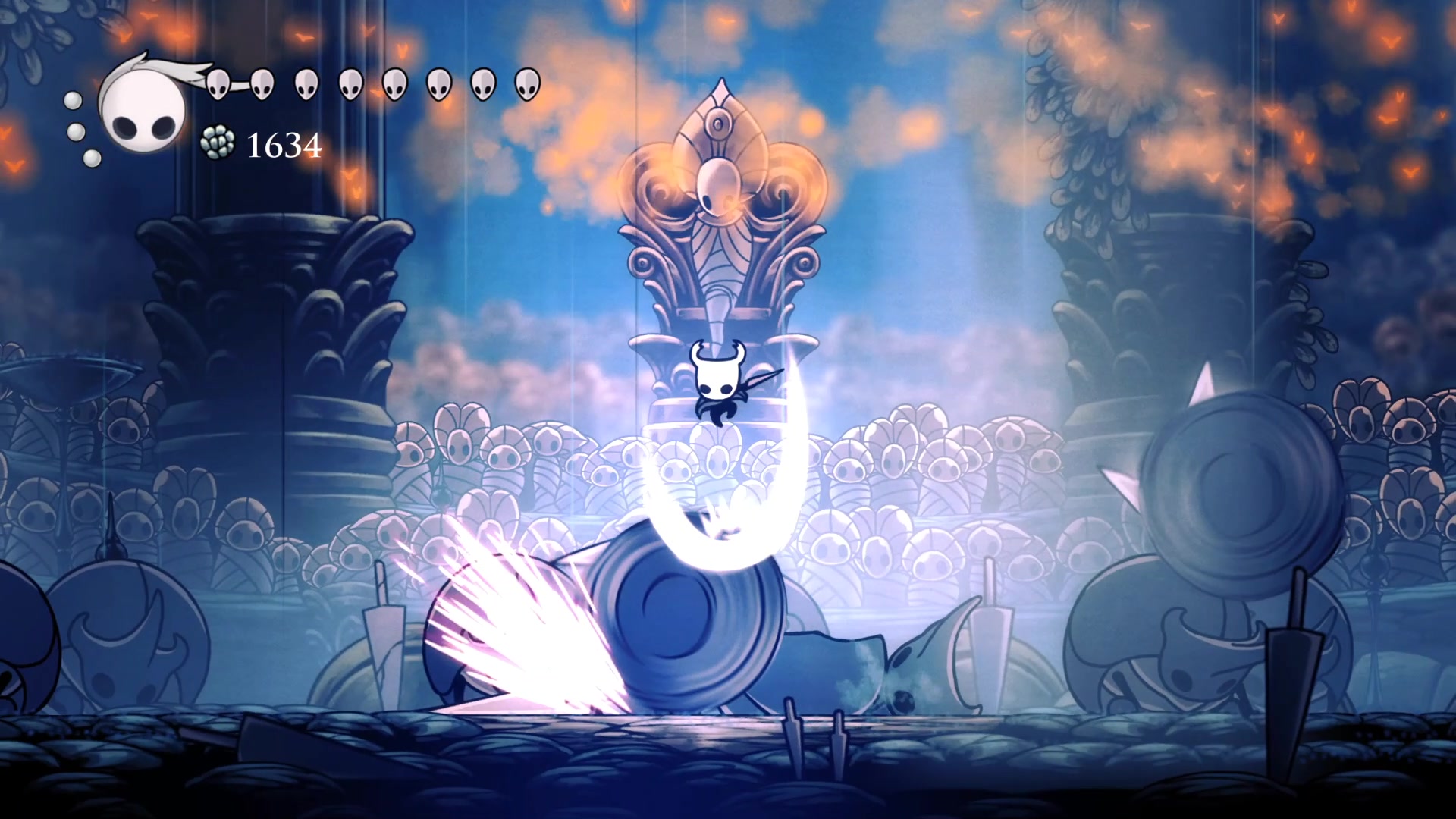 空洞骑士，无下砸纯骨钉辐辉级守望者骑士_哔哩哔哩bilibili_空洞骑士_攻略