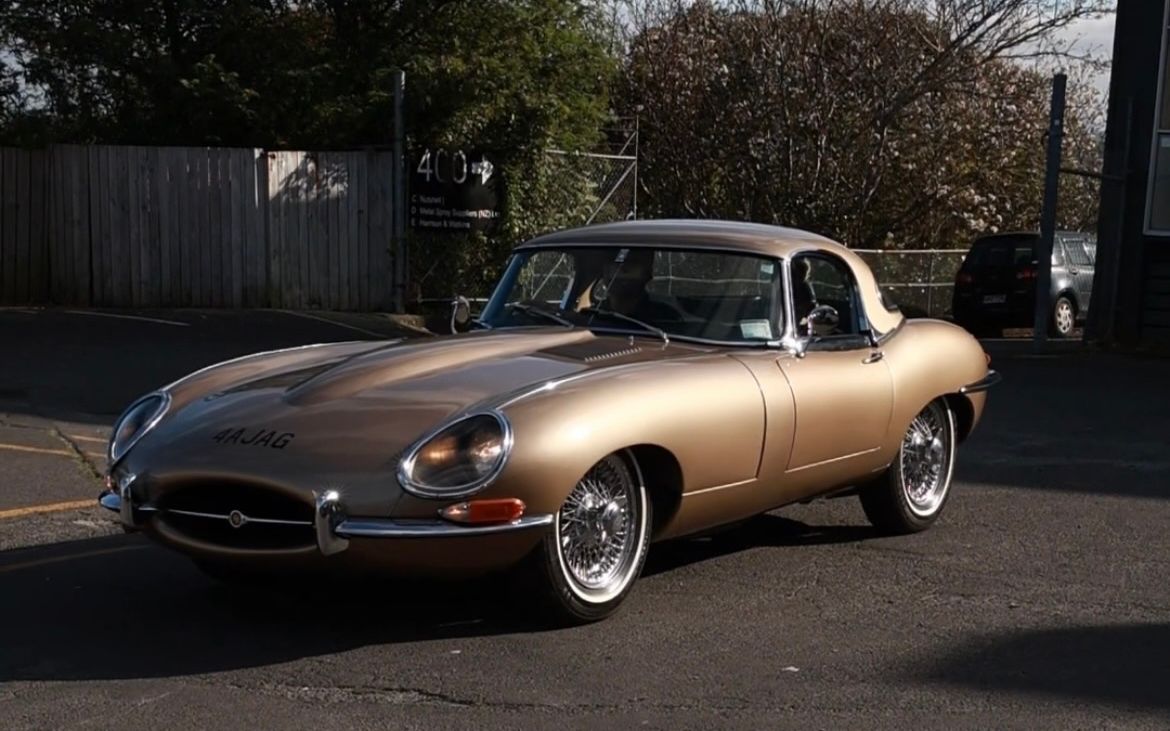 1966 捷豹 E TYPE 右舵 4.2 纽规-Sonny_G在新西兰-Sonny_G在新西兰-哔哩哔哩视频