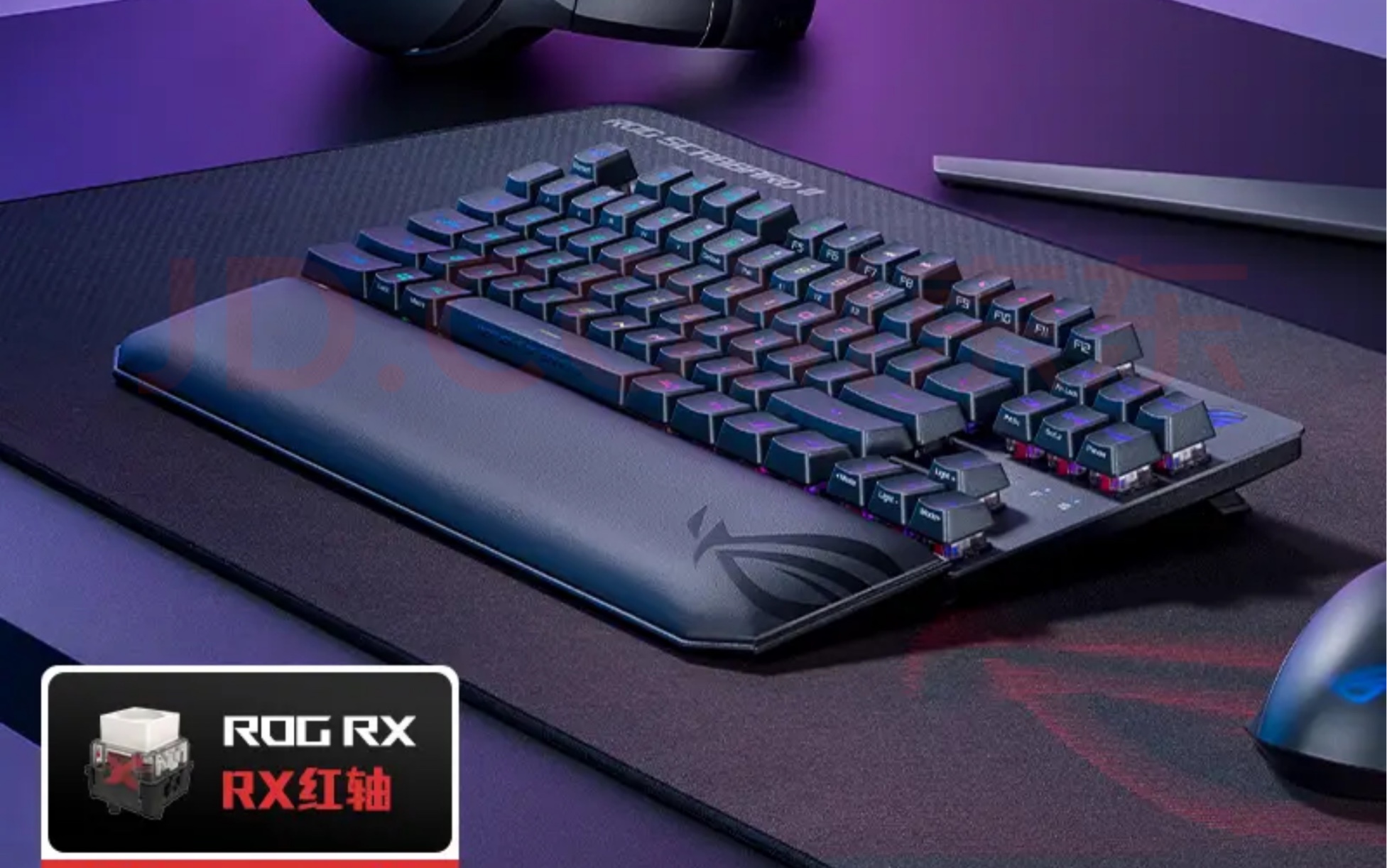 ROG游侠TKL RX无线版 魔霸新锐2021音乐律动效果展示_哔哩哔哩_bilibili