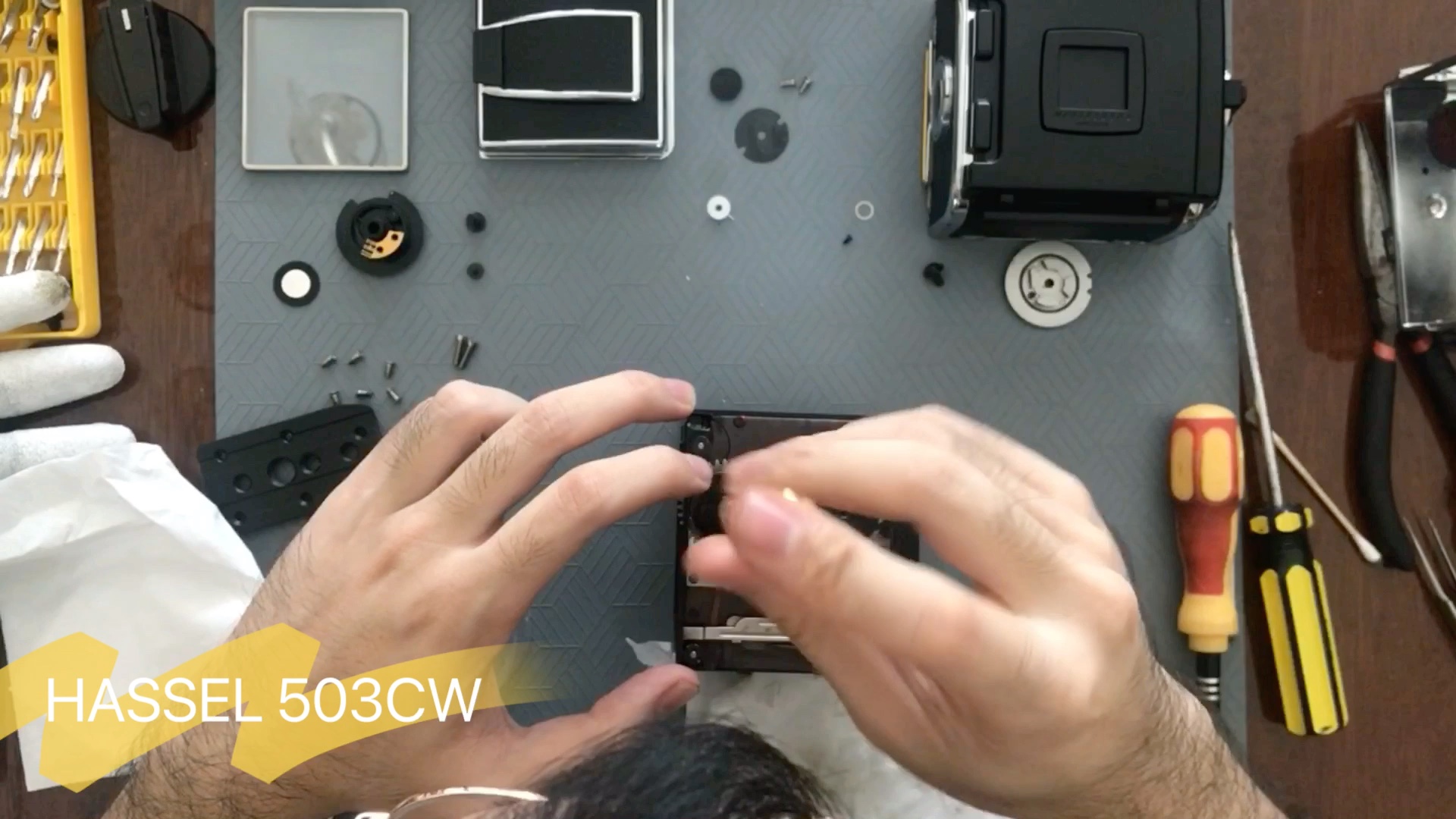 HASSEL 503CW 哈苏 拆修 拆解教程_哔哩哔哩_bilibili