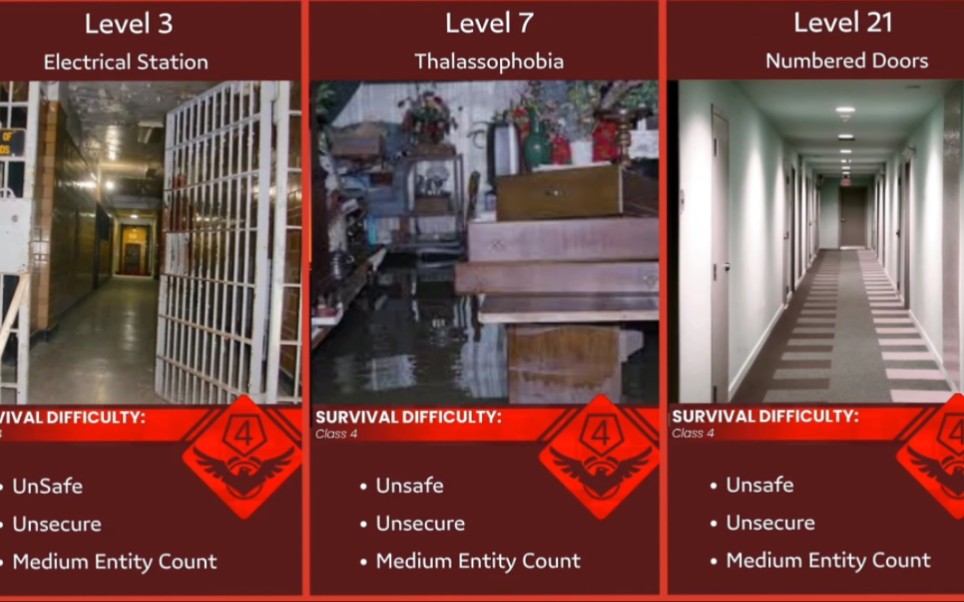 The Backrooms All Class 4 Levels_生存難度等級四 | The Backrooms 後室_网络游戏热门视频