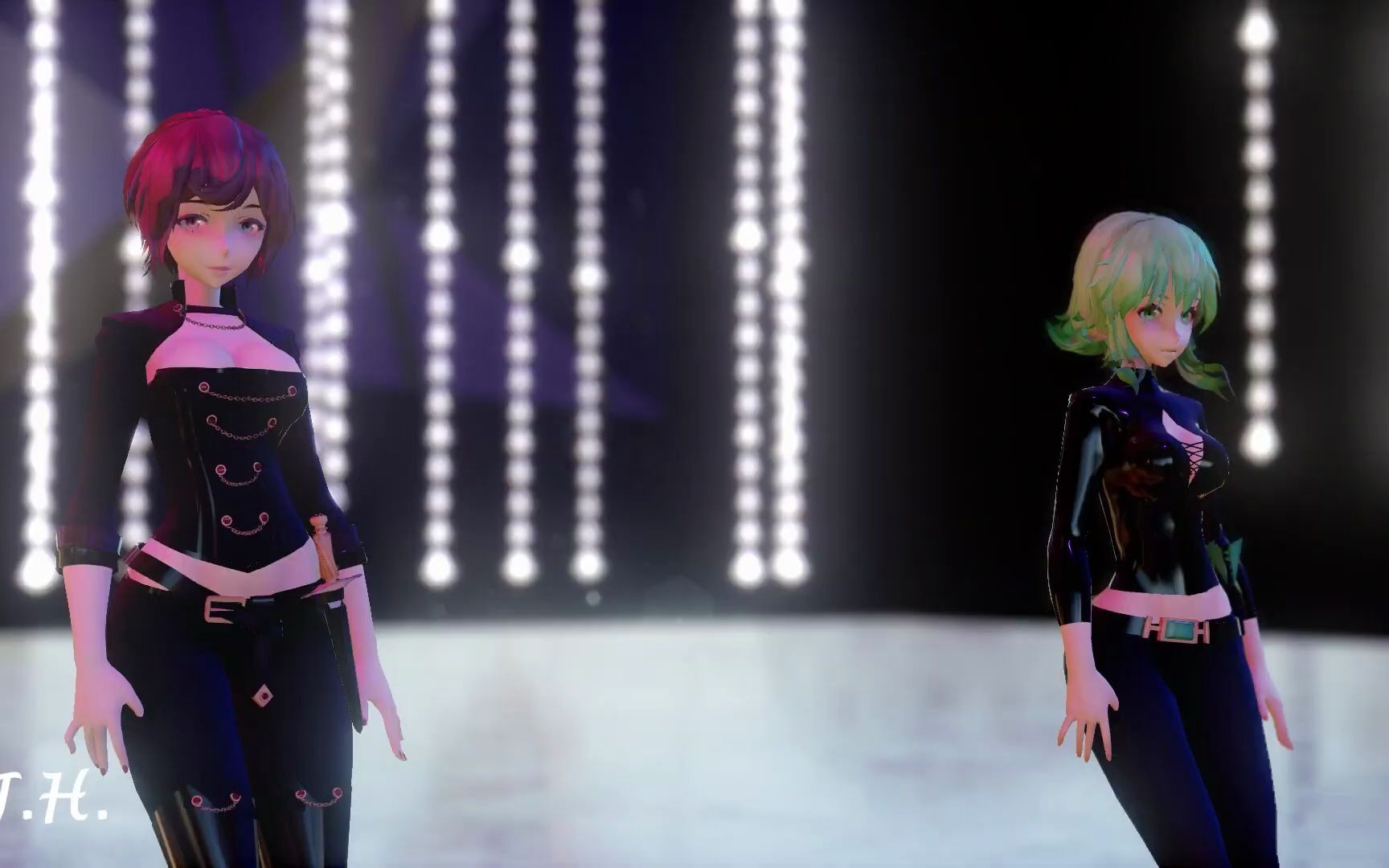 【MMD】 Chocolate Cream (GUMIMEIKO)_哔哩哔哩_bilibili