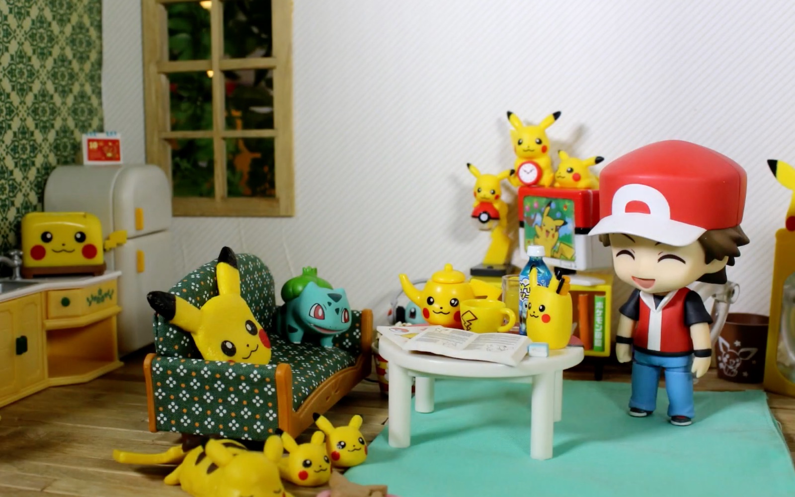 【搬运】Re-MeNT 宝可梦 皮卡丘的房间 Pikachu Room 食玩_哔哩哔哩_bilibili