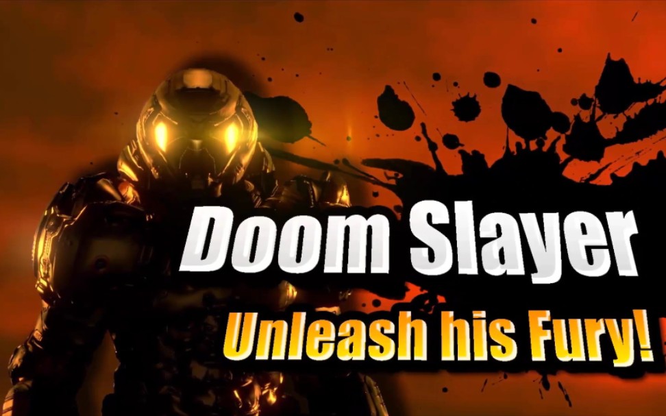 【DOOM】毁灭战士加入任天堂明星大乱斗_哔哩哔哩_bilibili