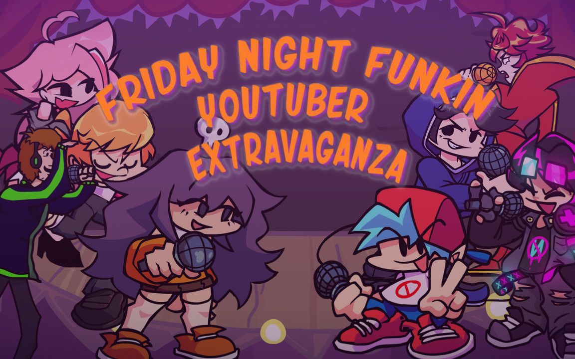 FNF Youtuber Extravaganza_哔哩哔哩bilibili
