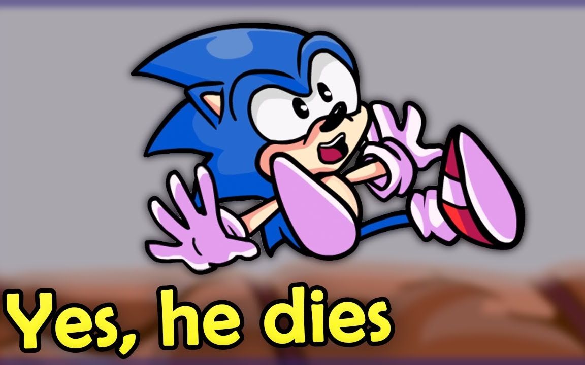 sonic dies_哔哩哔哩_bilibili