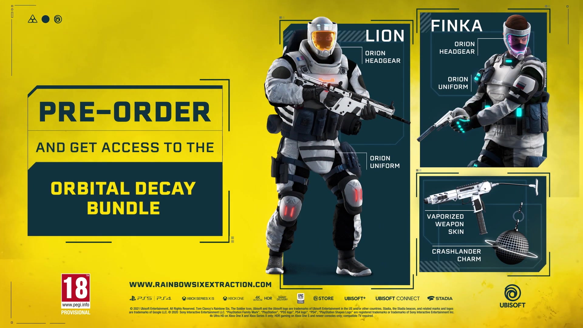 Rainbow Six Extraction — Operator Showcase: Vigil_单机游戏热门视频