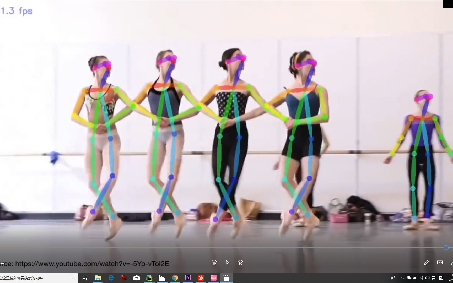 【OpenPose人体姿态识别】周杰伦-阳明山MV多人舞蹈动作捕捉