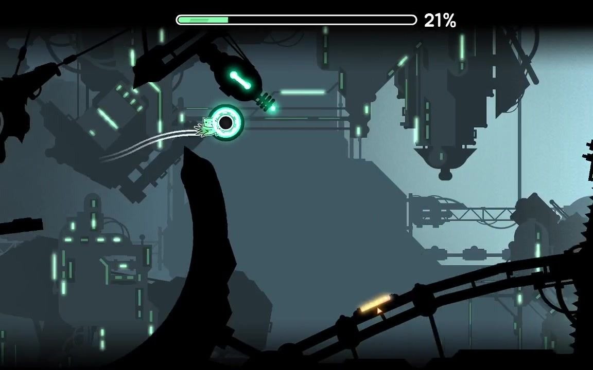 【Geometry Dash】Boss 3 Electro by Xender Game_哔哩哔哩_bilibili