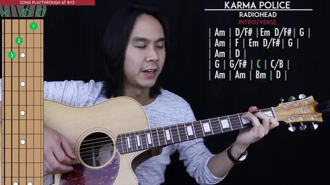Karma Police Guitar Chords