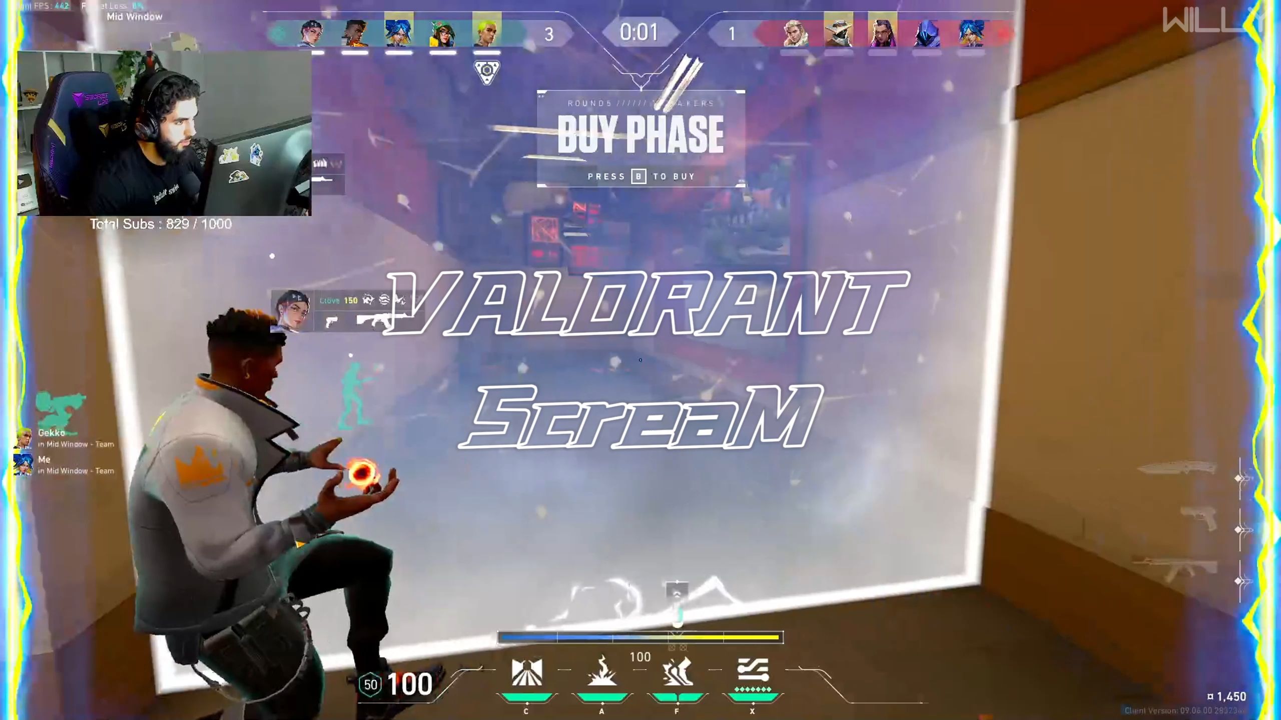 【无畏契约】ScreaM爆头哥传统FPS瞄准糕手直播精彩集锦-Willy咆哮哥-Willy咆哮哥-哔哩哔哩视频