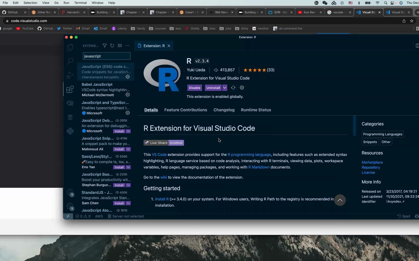 在 VS Code 中使用 R_哔哩哔哩_bilibili