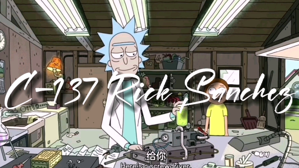 【C-137 Rick Sanchez】宇宙中最聪明而强大的人｜work for me_哔哩哔哩_bilibili