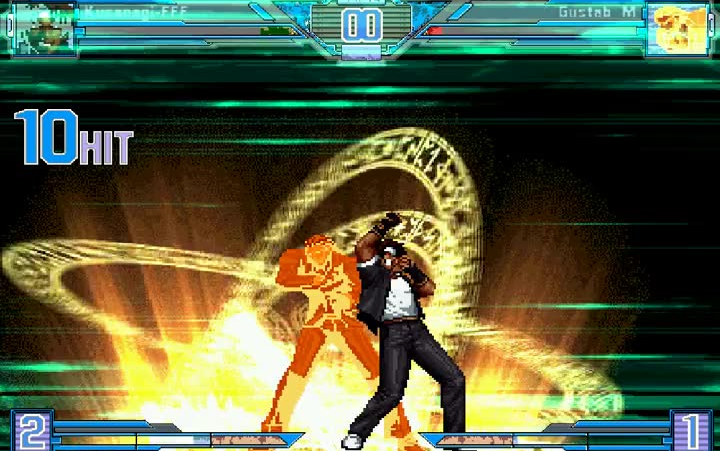 [MUGEN]KUSANAGI-FFF VS GUSTAB.M_哔哩哔哩_bilibili
