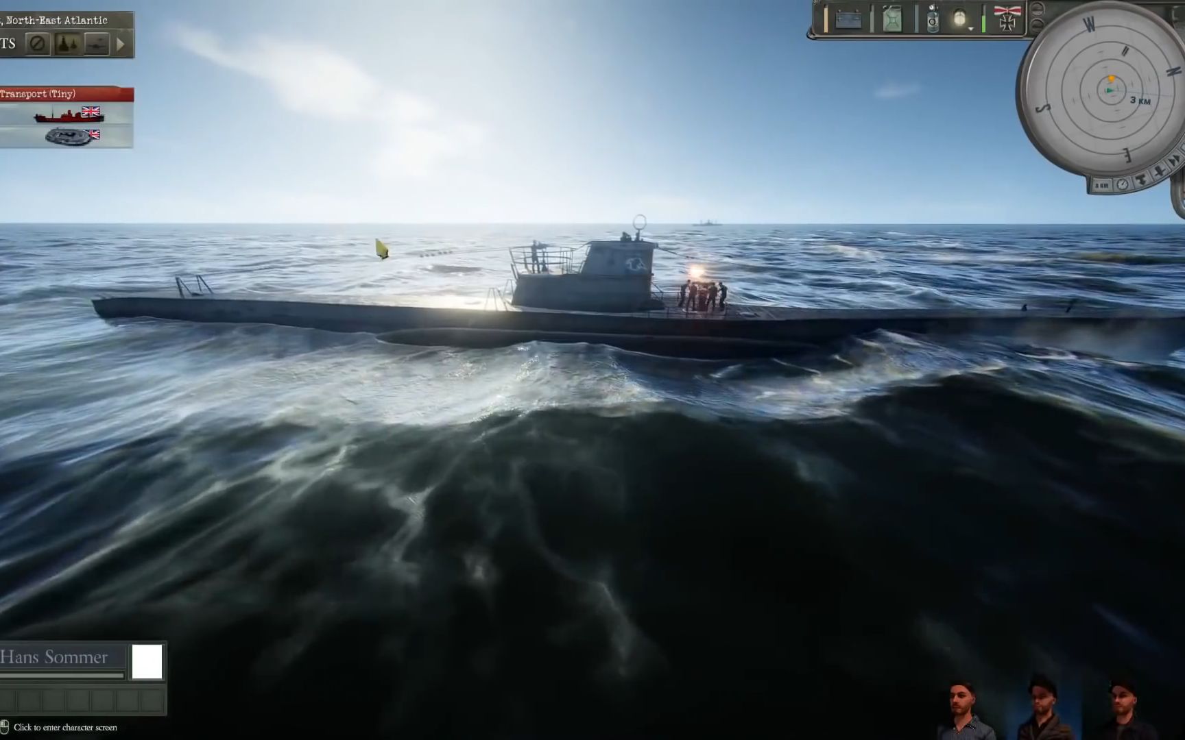 UBOAT - 二战游戏U型潜艇 Official Gameplay Demo_哔哩哔哩_bilibili