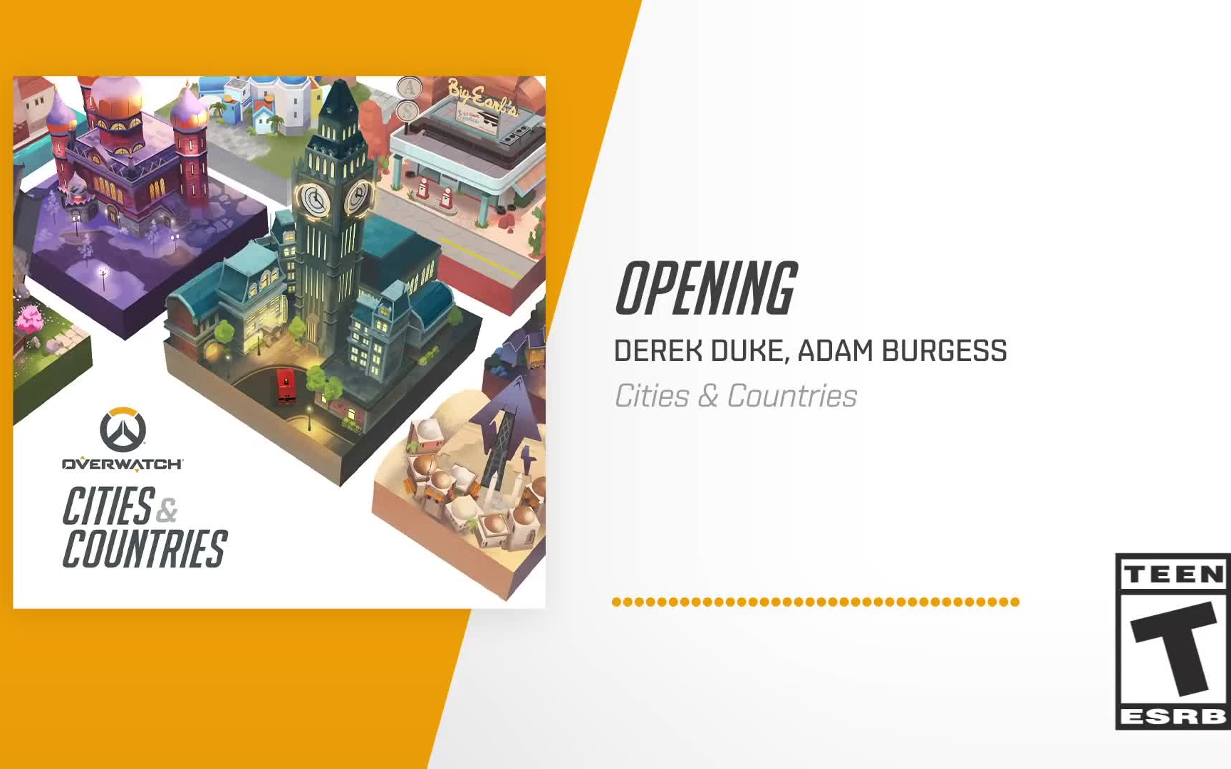 【守望先锋：城与国】新原声带 | Overwatch: Cities & Countries_哔哩哔哩 (゜-゜)つロ 干杯~-bilibili