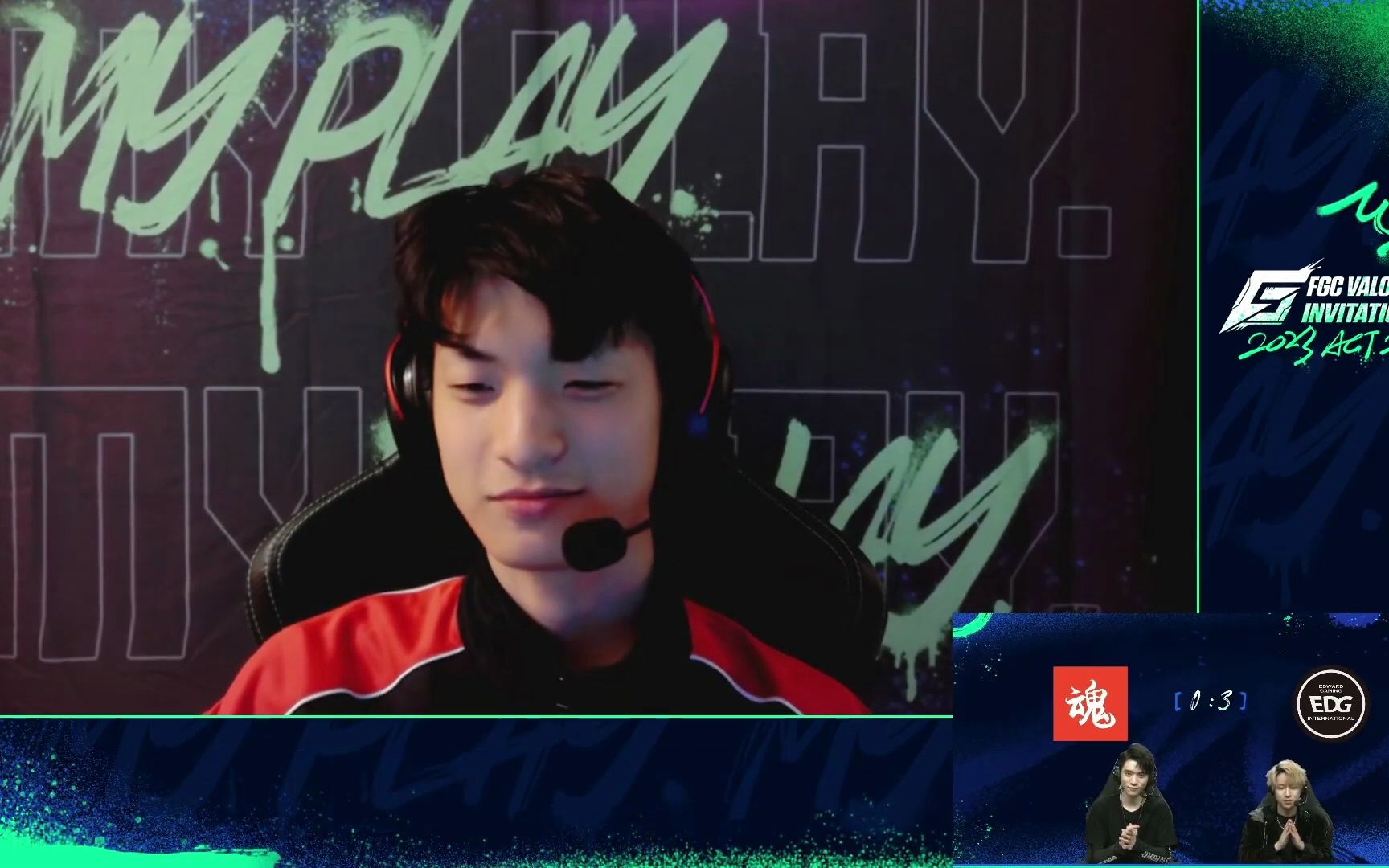 EDG nobody: “今天打ASE想的是一定要复仇成功” | 2023 FGC VALORANT Invitational: ACT 2 赛后采访 - 视频下载 Video Downloader