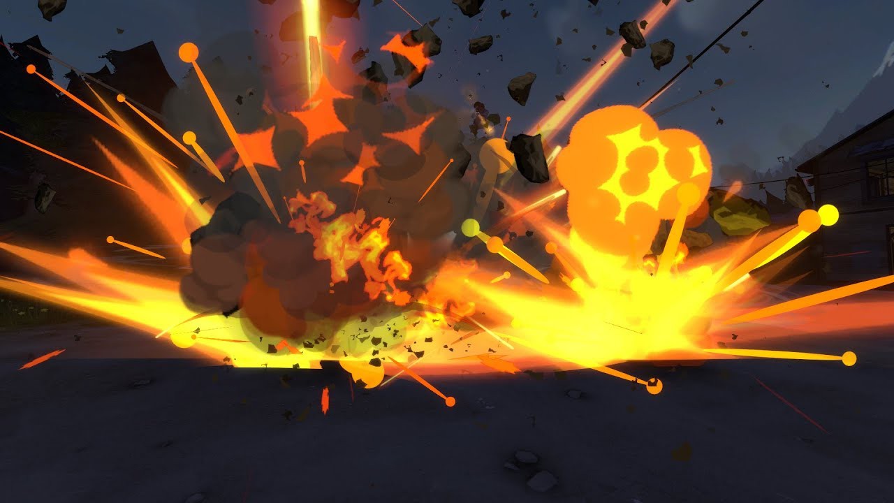 Mod Demonstration: Toon Explosion FX_哔哩哔哩_bilibili