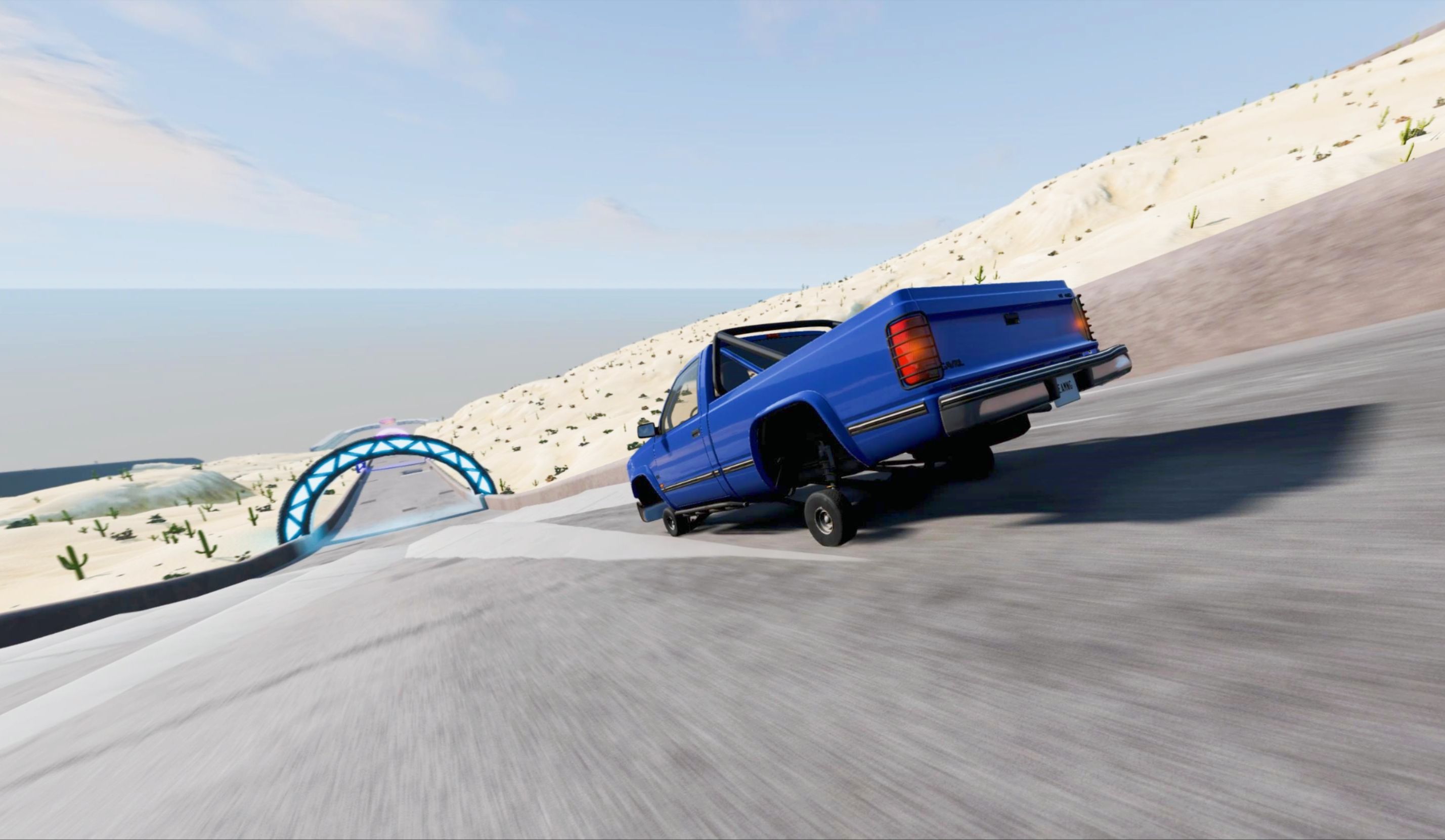 你只管踩油门，剩下的交给上帝-BeamNG-TV-BeamNG-TV-哔哩哔哩视频