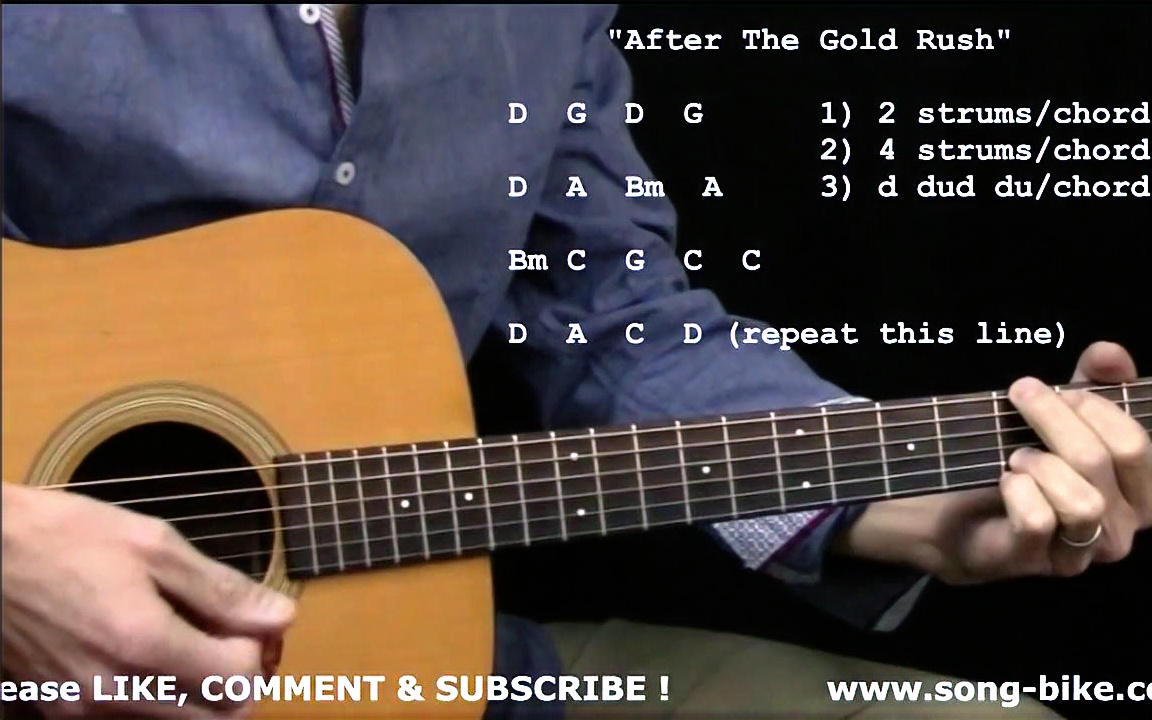 'After The Gold Rush' by Neil Young - 365 Riffs For Beginning Guitar ...