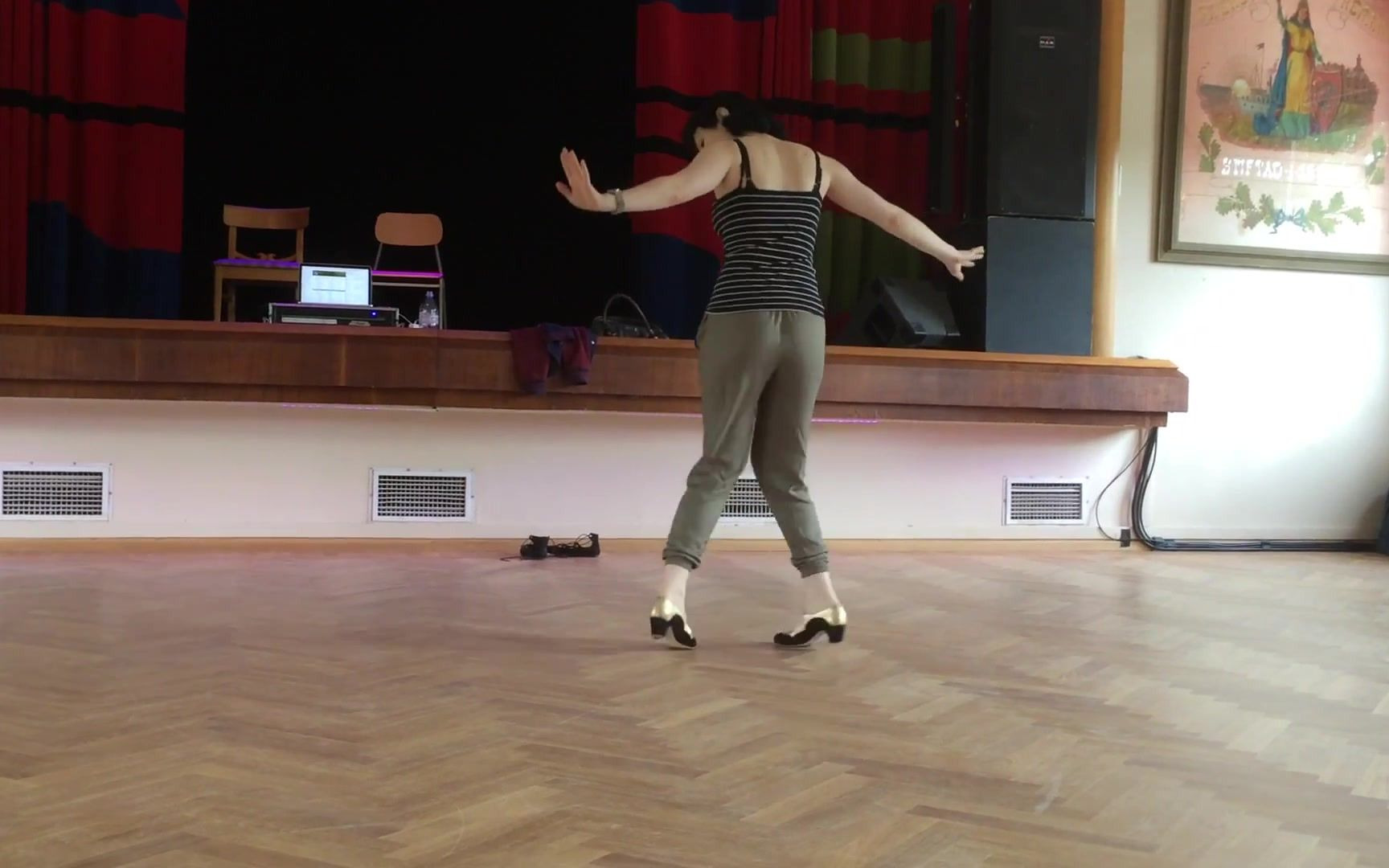 【摇摆舞】Fall of the log and Suzie Q (Sharon Davis)_哔哩哔哩_bilibili