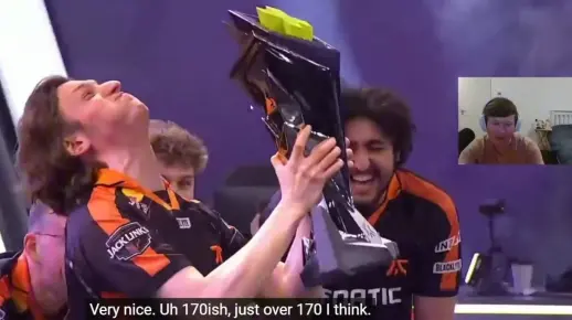 FNC 赢得 第一阶段冠军，Mini 教练好像并不高兴_游戏热门视频