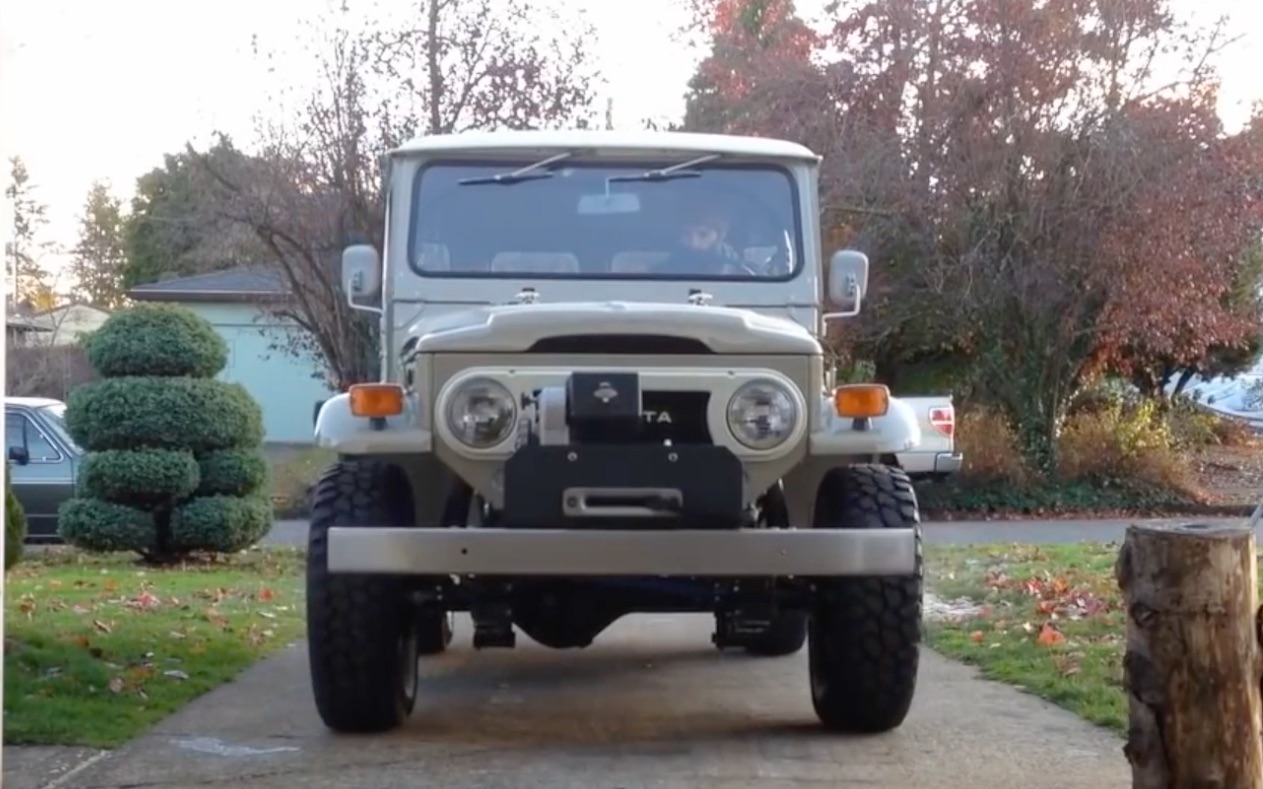 在自家后院翻新陆巡 LC40_哔哩哔哩_bilibili