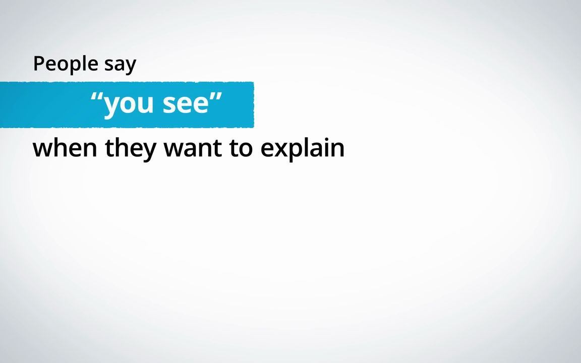 How to use 'you know' - chunks - informal conversation in English_哔哩哔哩 ...