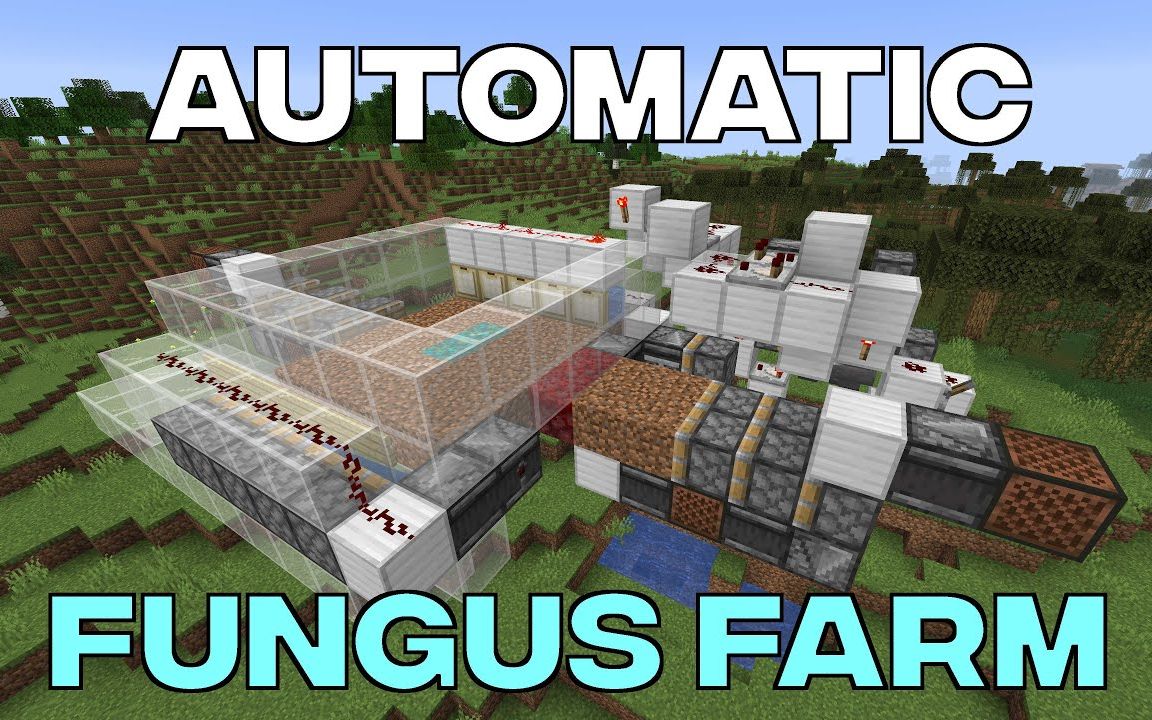 【MC】自动菌类农场 可切换模式【ilmango|Rays Works】_哔哩哔哩_bilibili