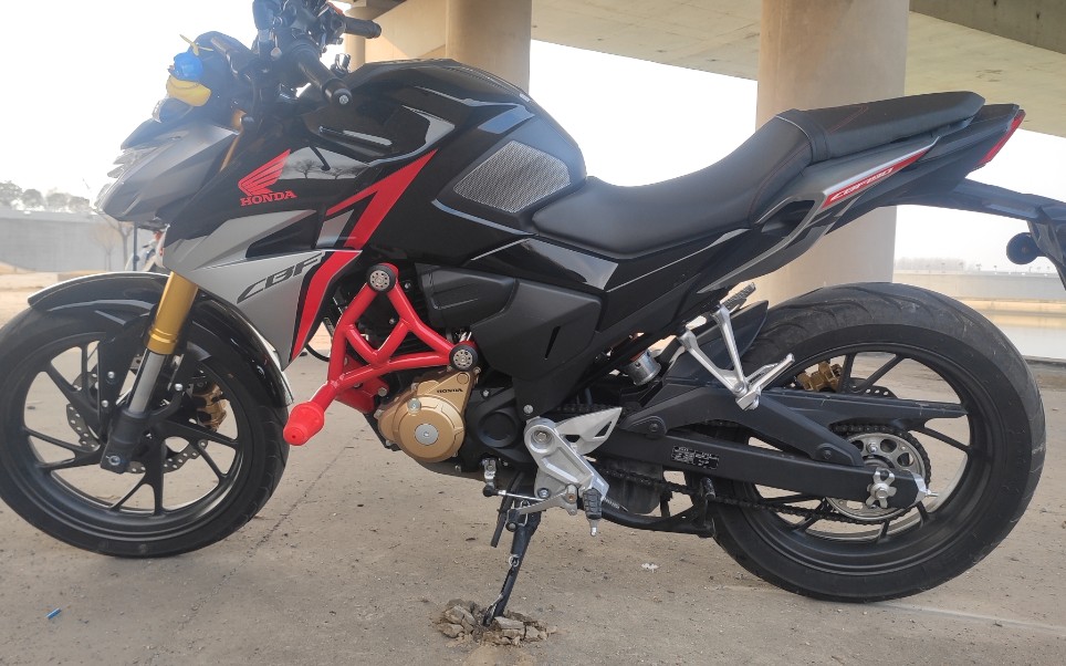 新款本田CBF190R，相比老款确实不错_哔哩哔哩_bilibili