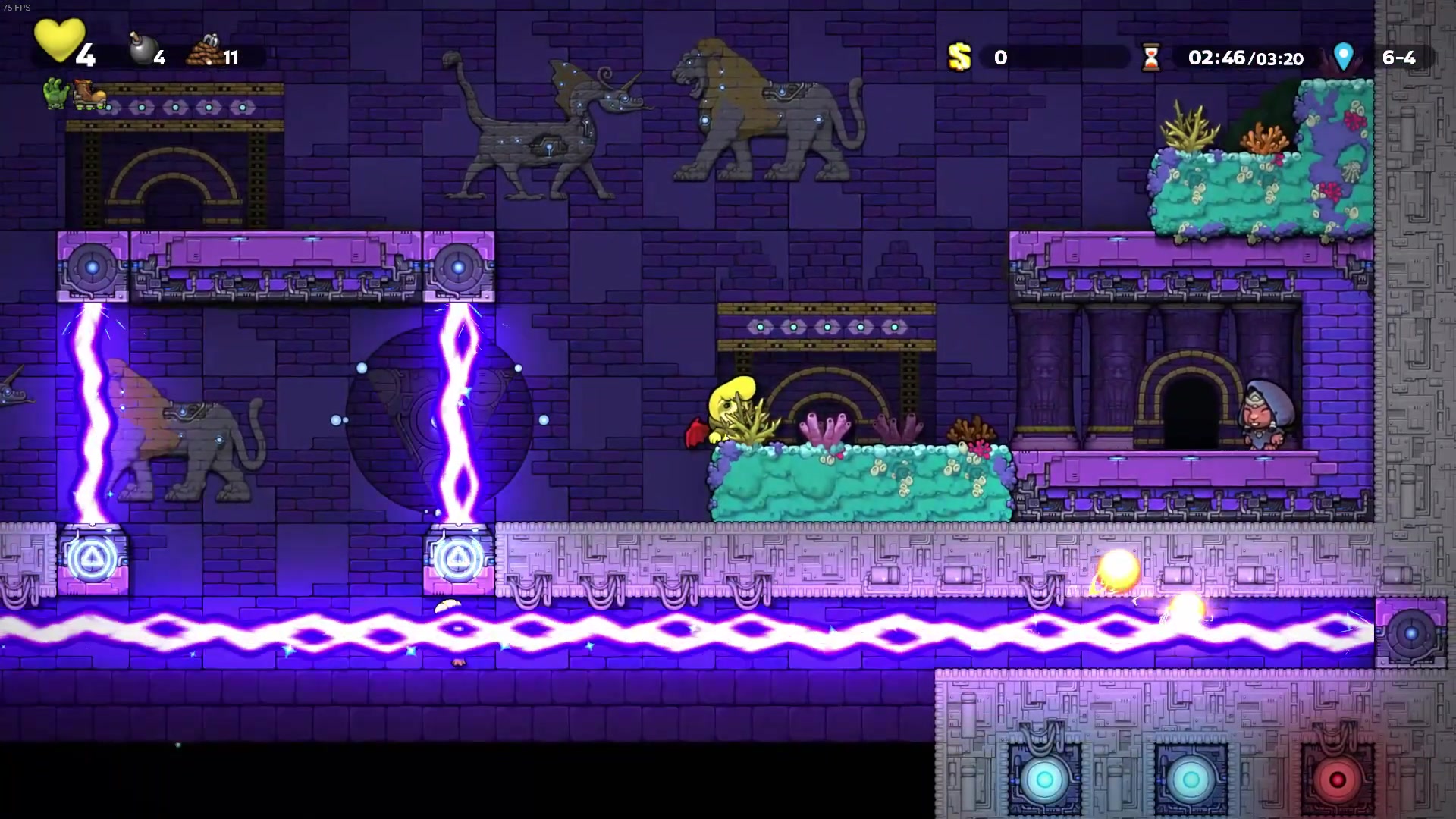 Spelunky 2(洞穴探险2) 教你6种方法来麒麟skip_哔哩哔哩_bilibili