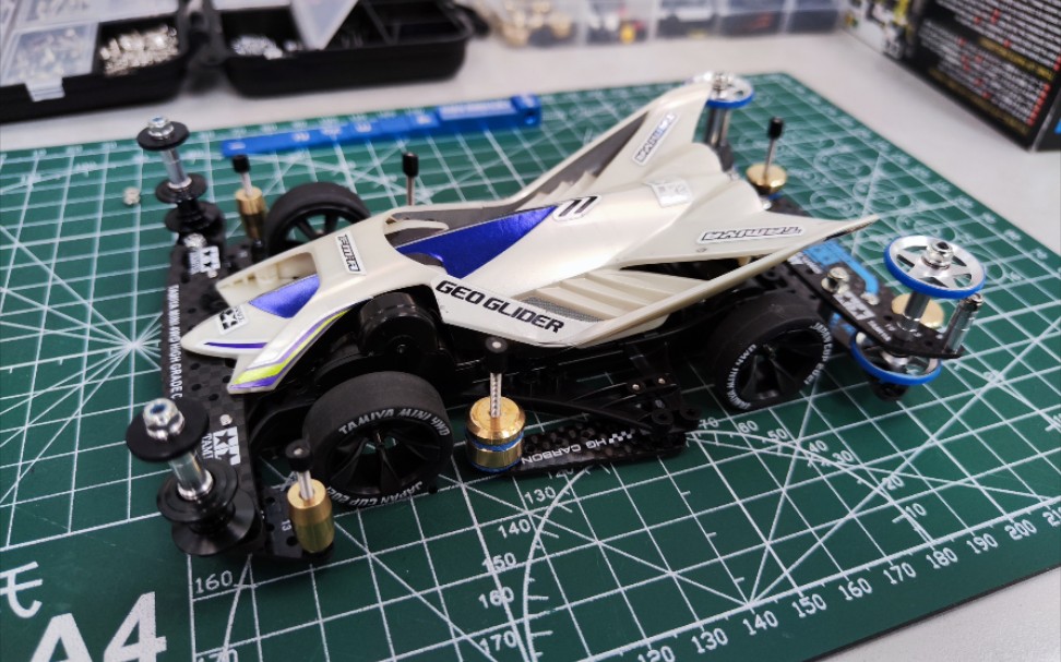 【迷你四驱车】FMA的绝唱！绝地战车 Bmax公式化锁车改造分享 Vlog第二部分