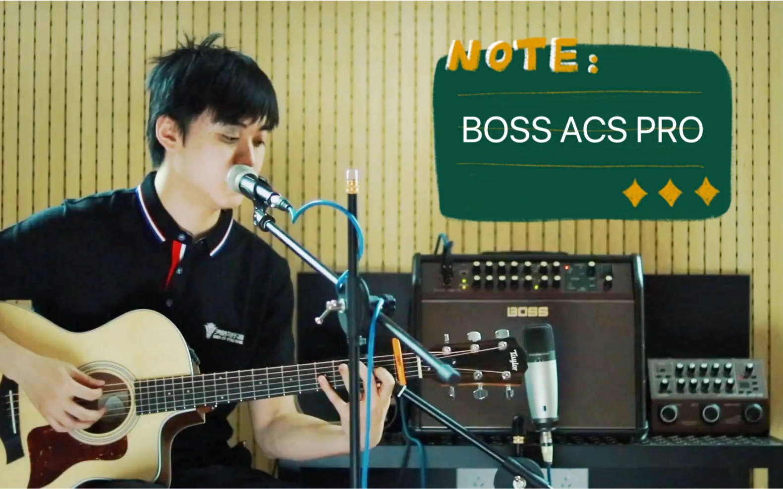 BOSS ACS-PRO音响小测评_哔哩哔哩_bilibili