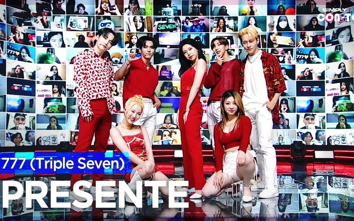 【777(TRIPLE SEVEN)】PRESENTE - simply kpop 210827 舞台+直拍 #Kpop直拍# 4K画质_哔哩 ...