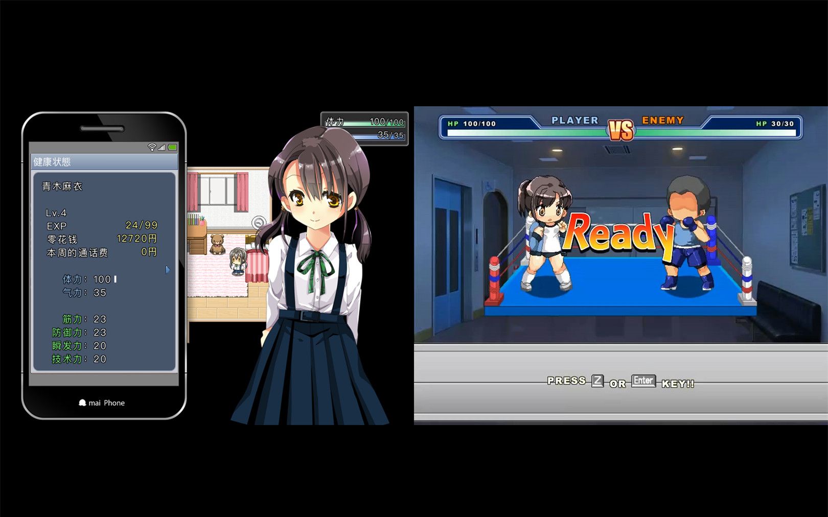 【J Fight~少女の惨败舞台】柔弱少女辛苦打拳，艰难还债，要是输了，整个人生就结束了罢。 - 视频下载 Video Downloader
