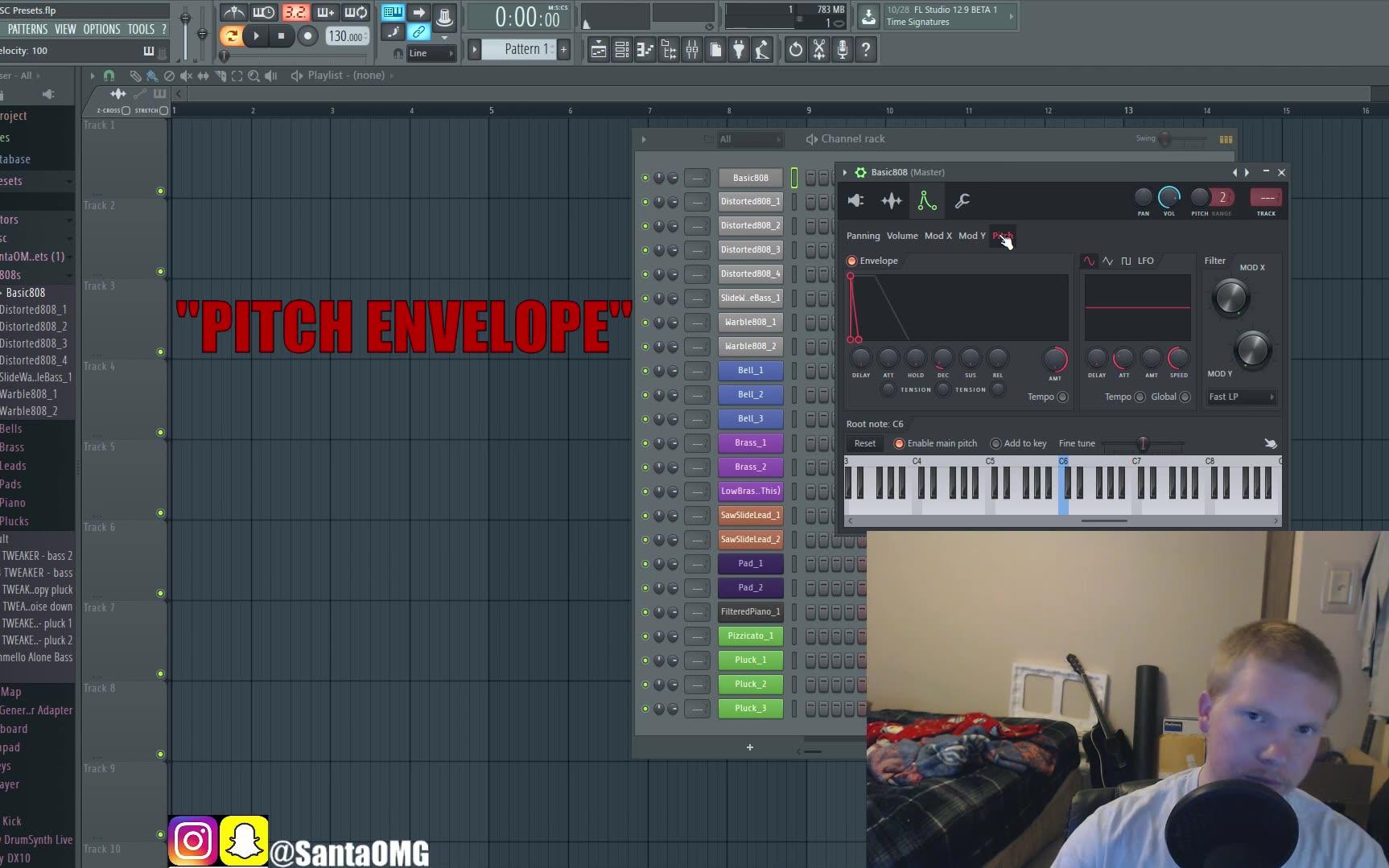 【FL Studio】免费Trap预制! - 3xOSC 教程 (20+预制包下载!)_哔哩哔哩_bilibili
