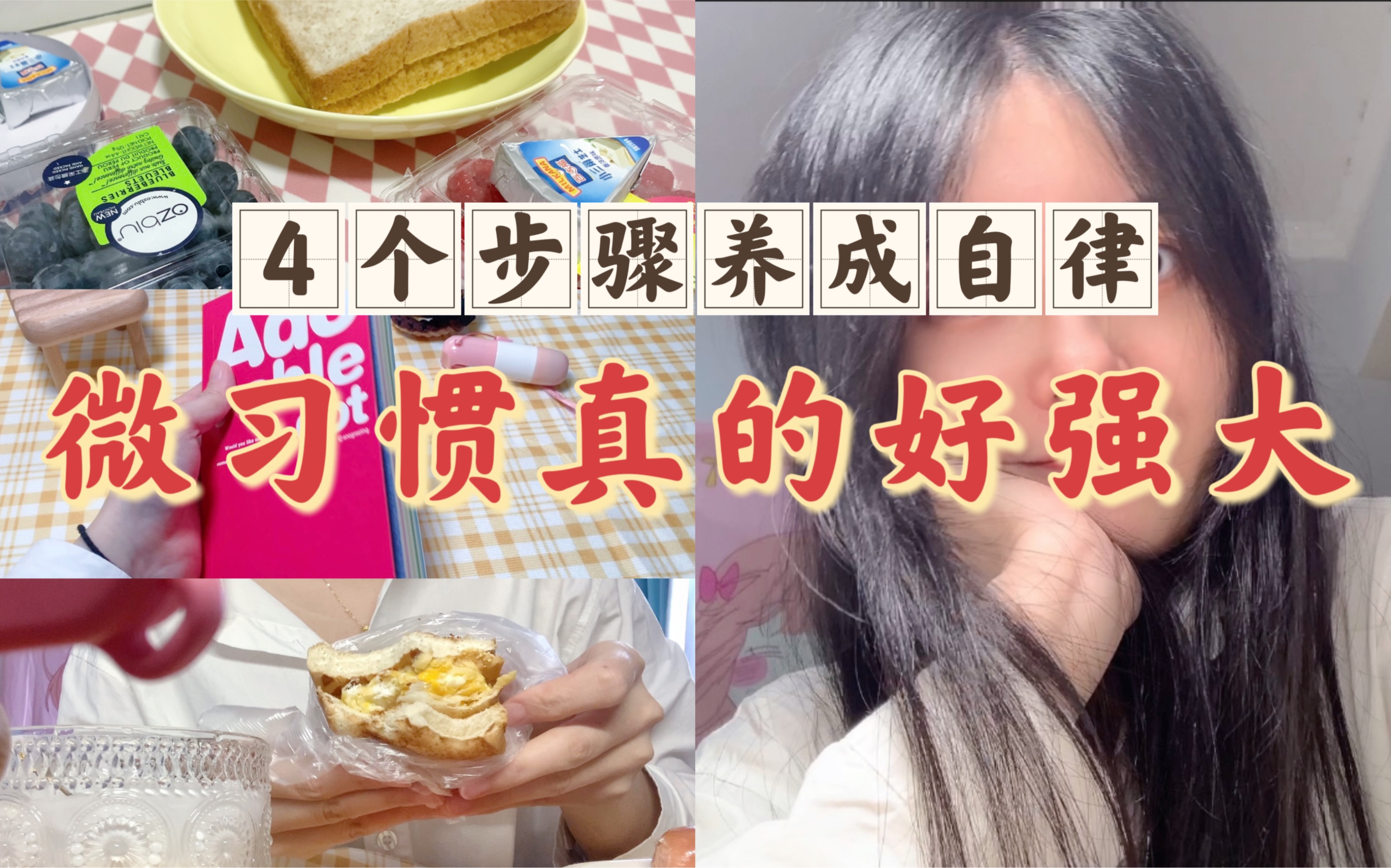 养成自律必备的微习惯大法!实践1年我悟了! 哔哩哔哩