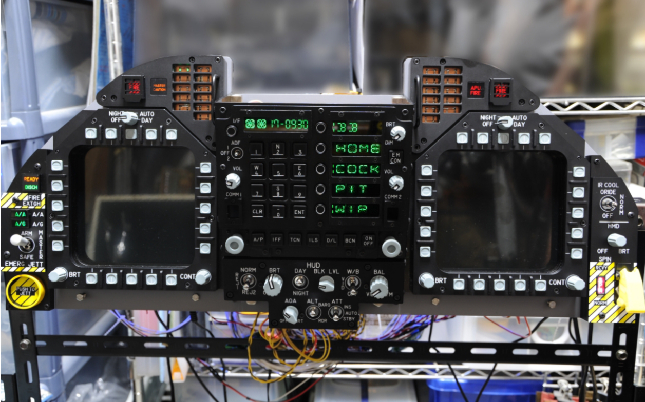 DCS WORLD数字战斗模拟 仪表盘导出到外接MFD教学_哔哩哔哩_bilibili