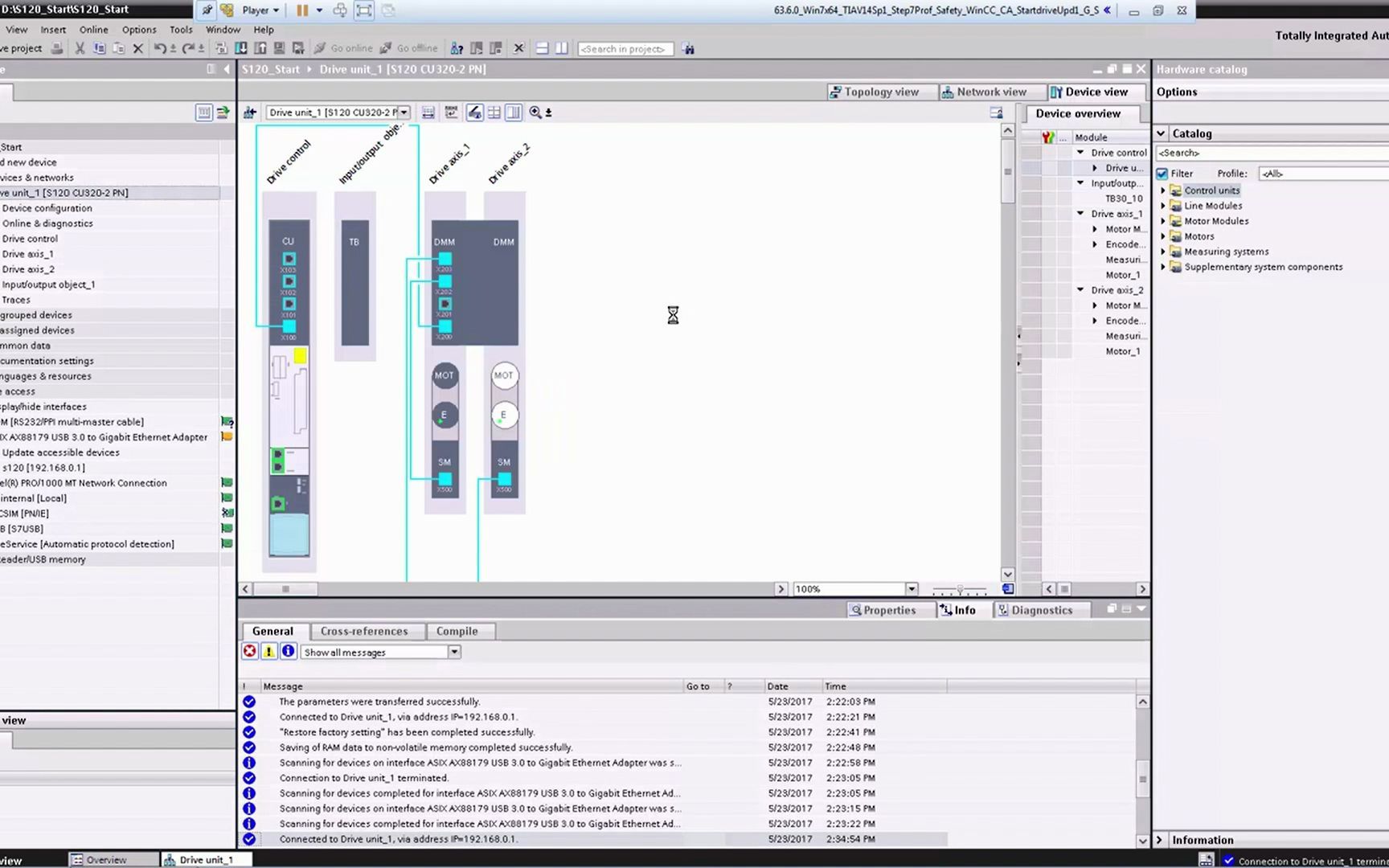SINAMICS Startdrive 调试软件 S120_哔哩哔哩_bilibili