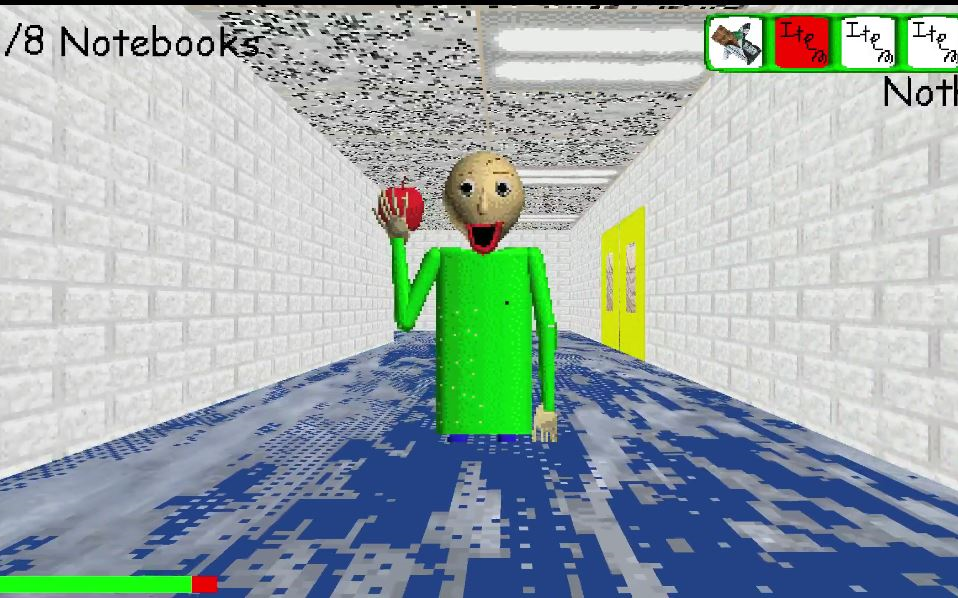 【Baldi's Basics】那个男人会吃掉你的苹果 Full-Game-Demo_哔哩哔哩_bilibili