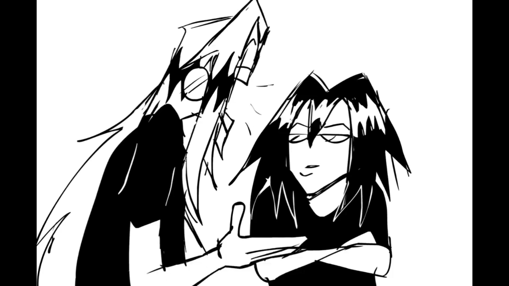 【FNF/7QUID】7QUID all cutscenes - 哔哩哔哩