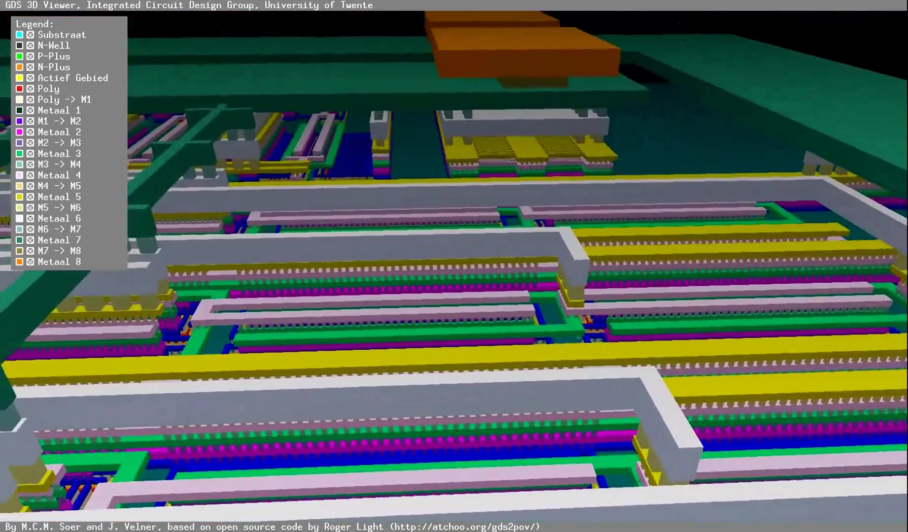 版图原来可以如此惊艳--芯片3D GDS查看软件分享_哔哩哔哩 (゜-゜)つロ 干杯~-bilibili