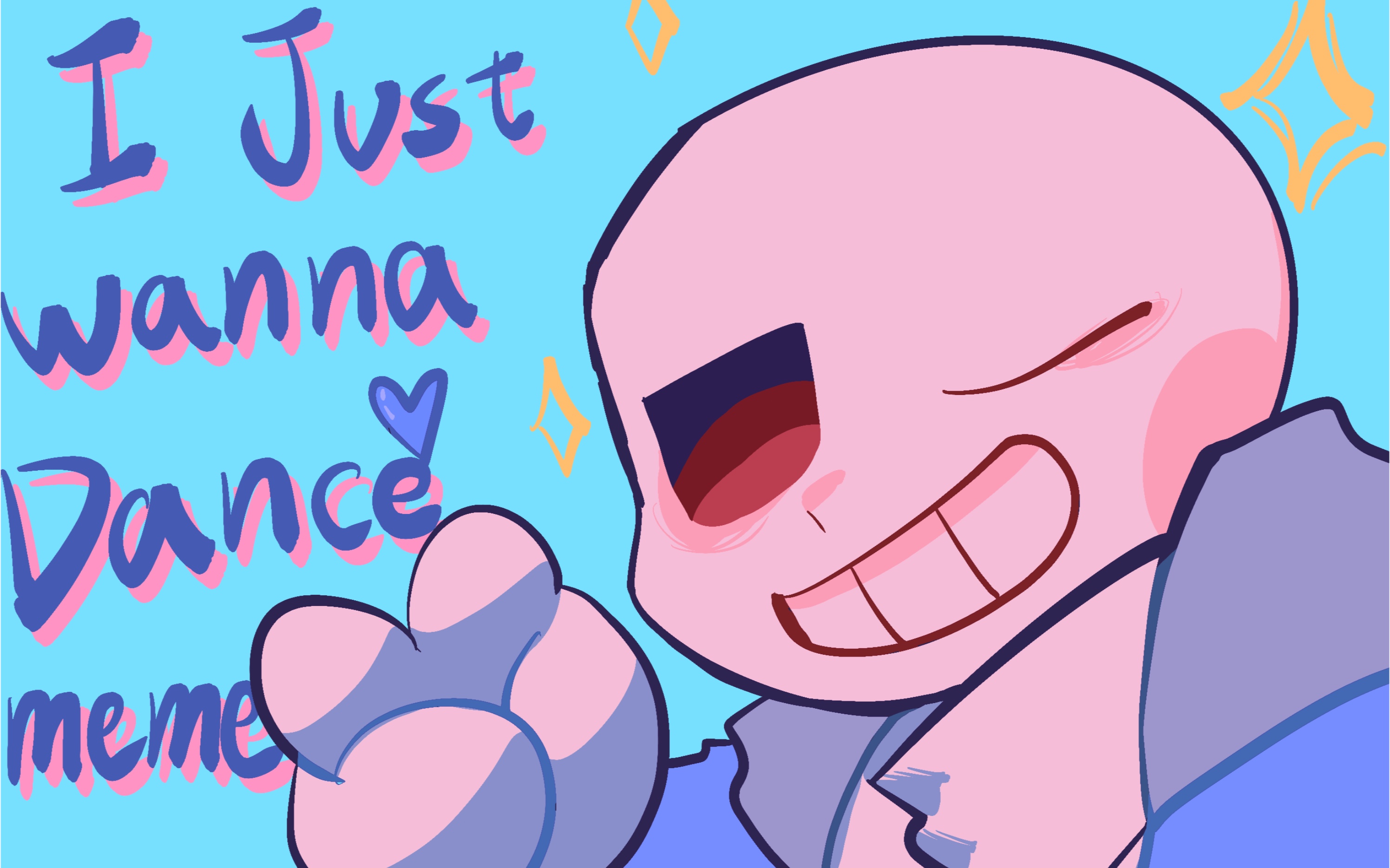 【undertale meme/SANS】i just wanna dance - 视频下载 Video Downloader