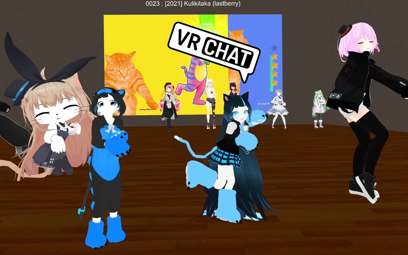 [猫跃] VRChat尬舞日常 2021.1.15_哔哩哔哩_bilibili
