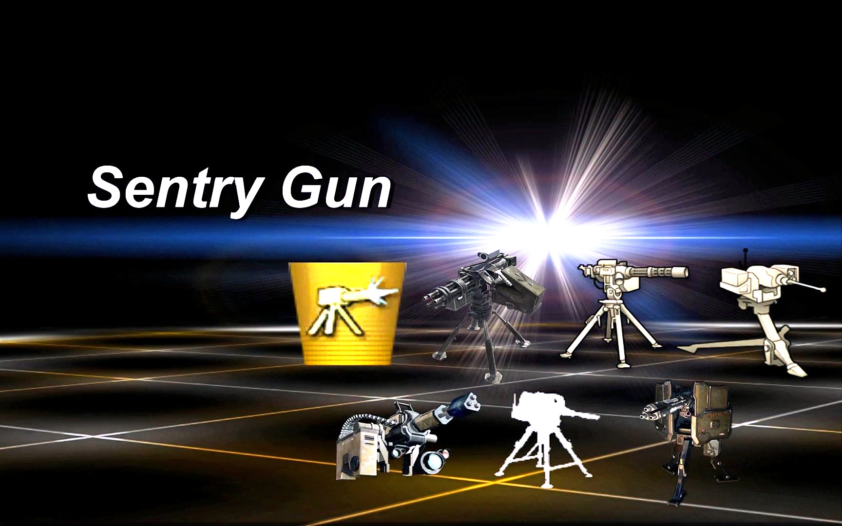 【CoD词条】使命召唤综合 Sentry Gun_哔哩哔哩_bilibili