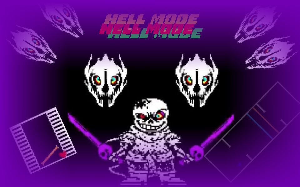 【Dusttrust】Sans by RTF 地狱模式 通过!! (世界首通?)_哔哩哔哩_bilibili