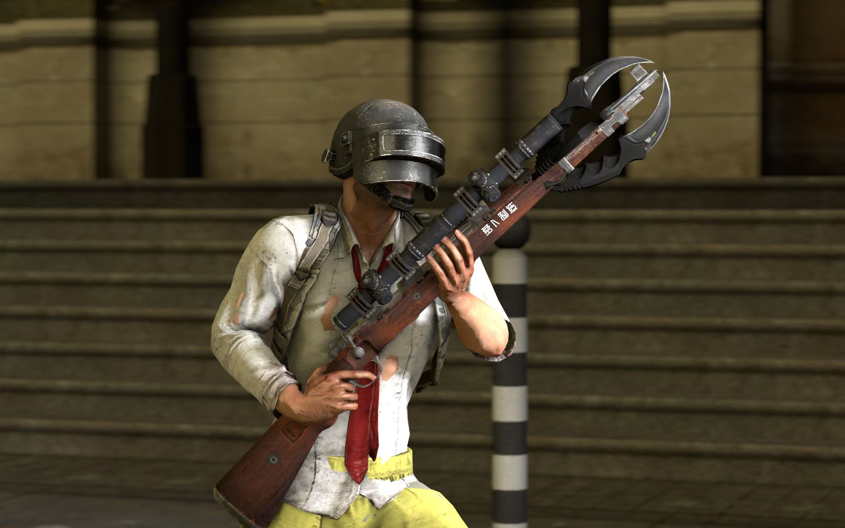 升级版98K，近距离比S686还好用的98喷{SFM动画}_哔哩哔哩_bilibili